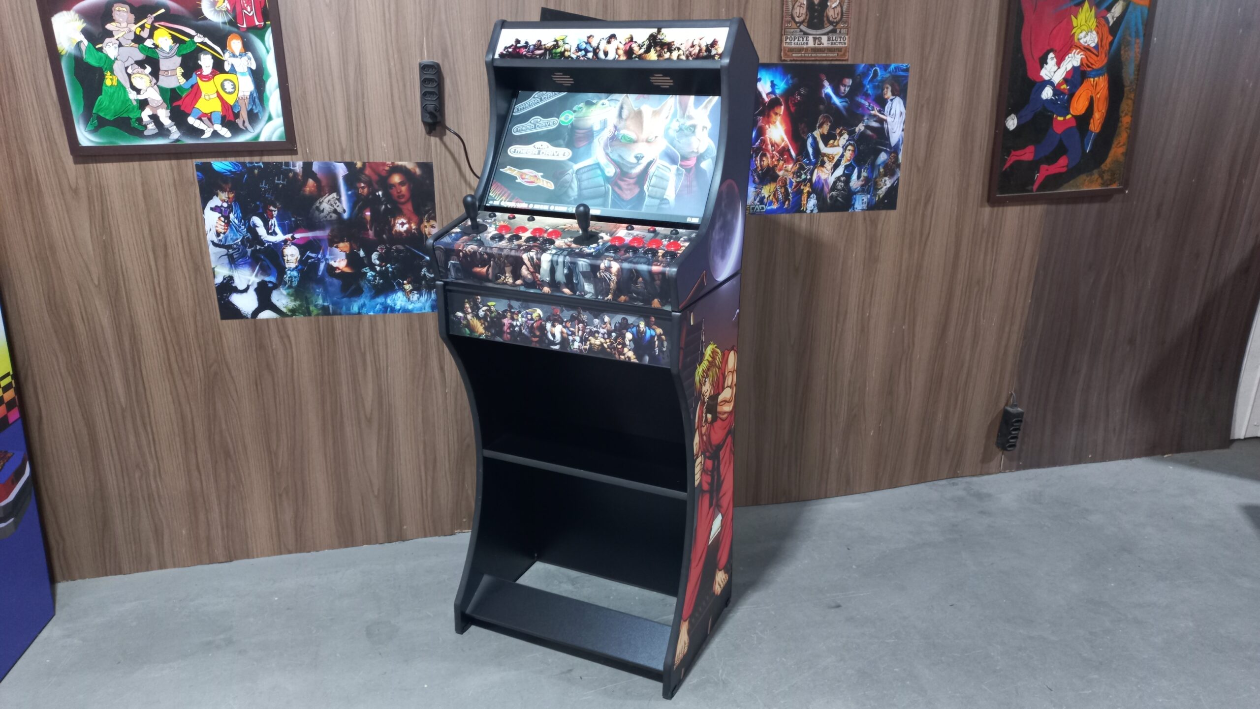 ARCADE FLIPERAMA TELA 24" | 22.000 JOGOS - EN Produtos Loja de Mesas de ...