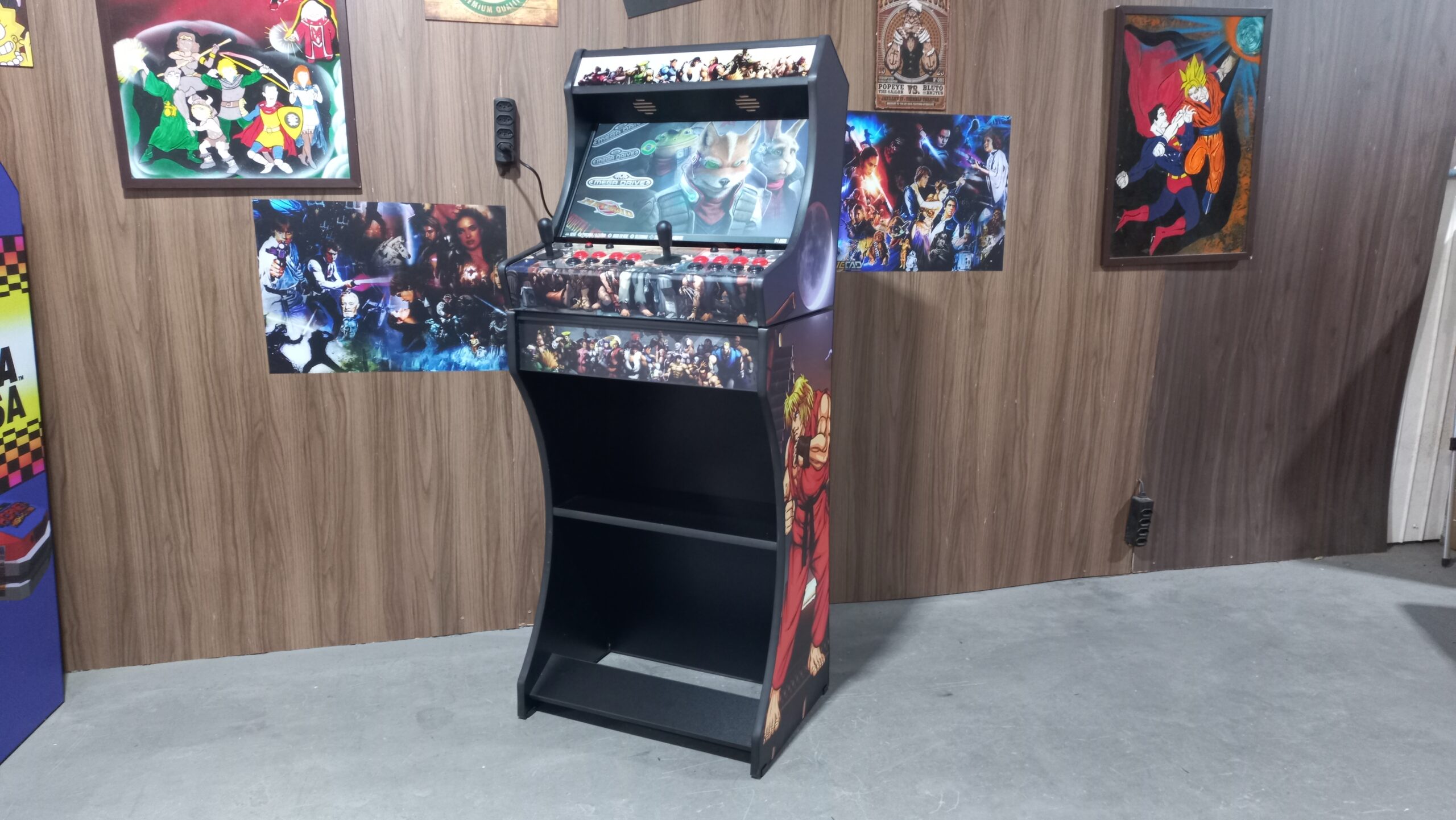 ARCADE FLIPERAMA TELA 24" | 22.000 JOGOS - EN Produtos Loja de Mesas de ...